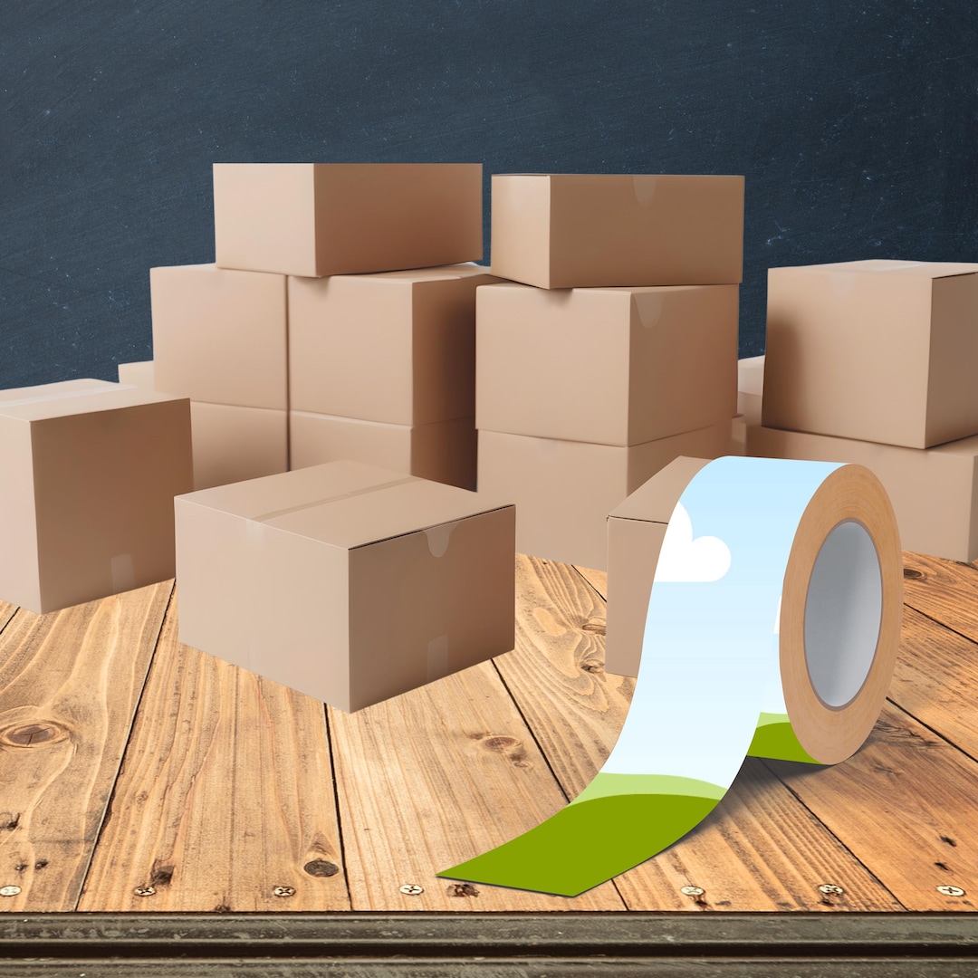 Custom Duct Tape Branding Mockup | Canva Template (digital Download ...
