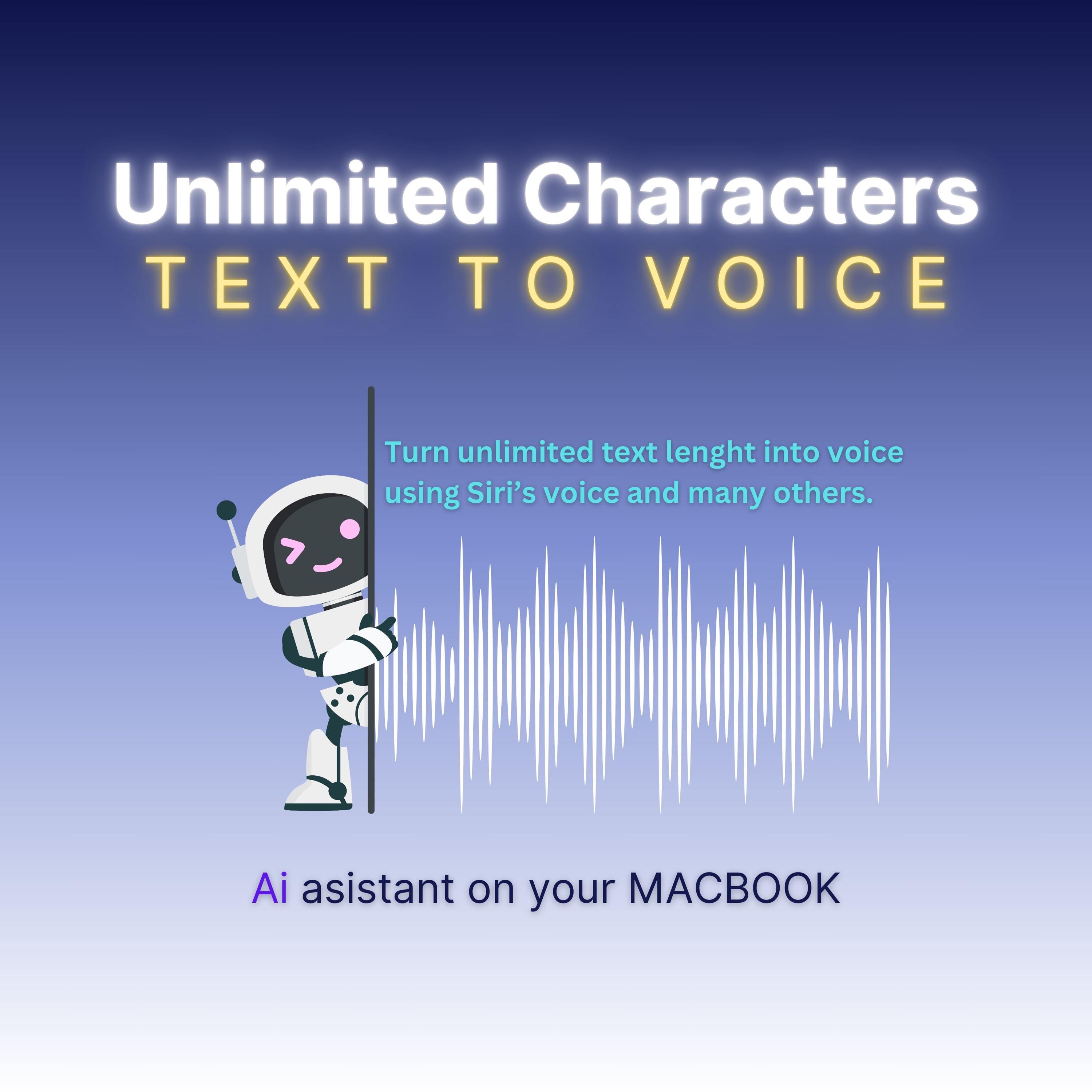 Realistic Text to Voice Ai Unlimited Characters No Internet Connection ...