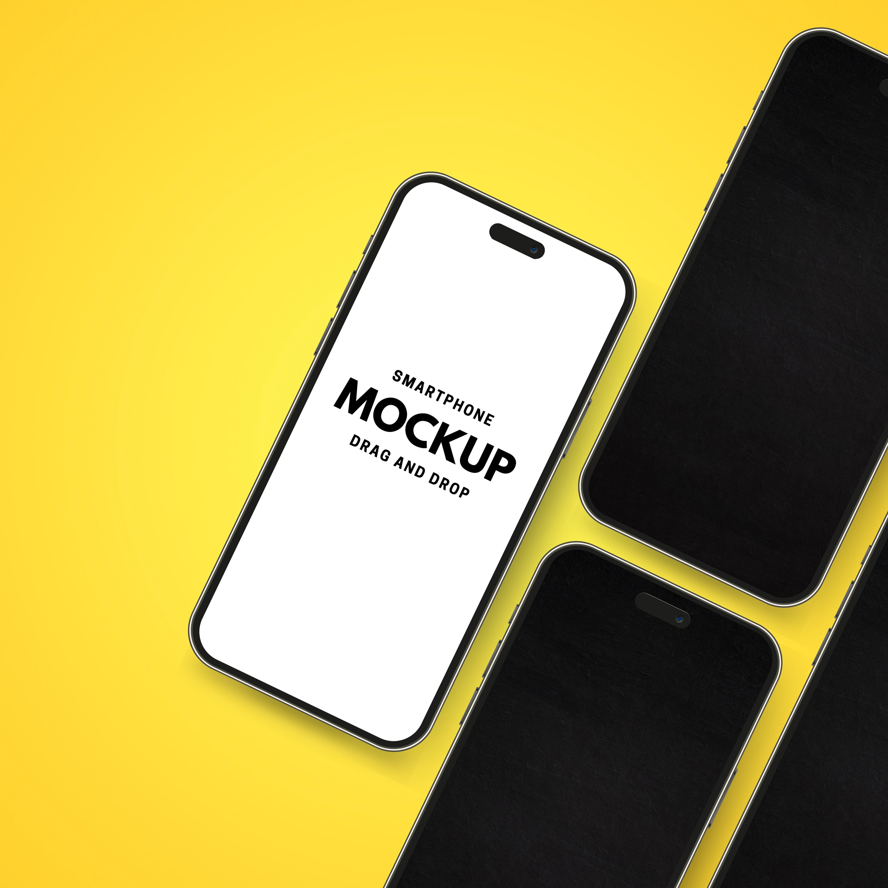 Apple iPhone Mockup-canva Designs and Elements Mobile Phone Mockup Easy ...