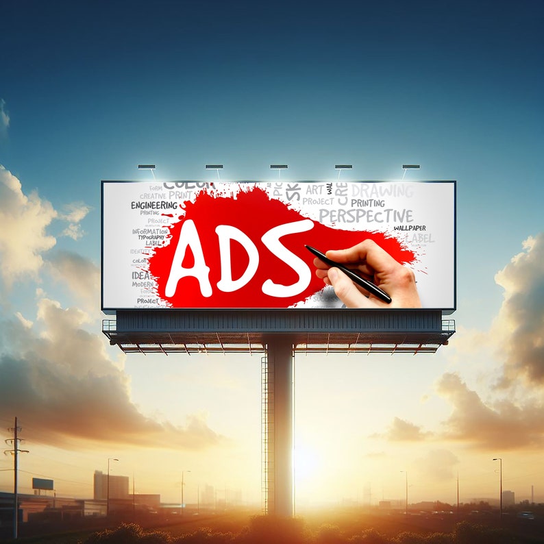 Billboard Mockup Advertising Board Bundle X 6 - Advertising Billboard ...