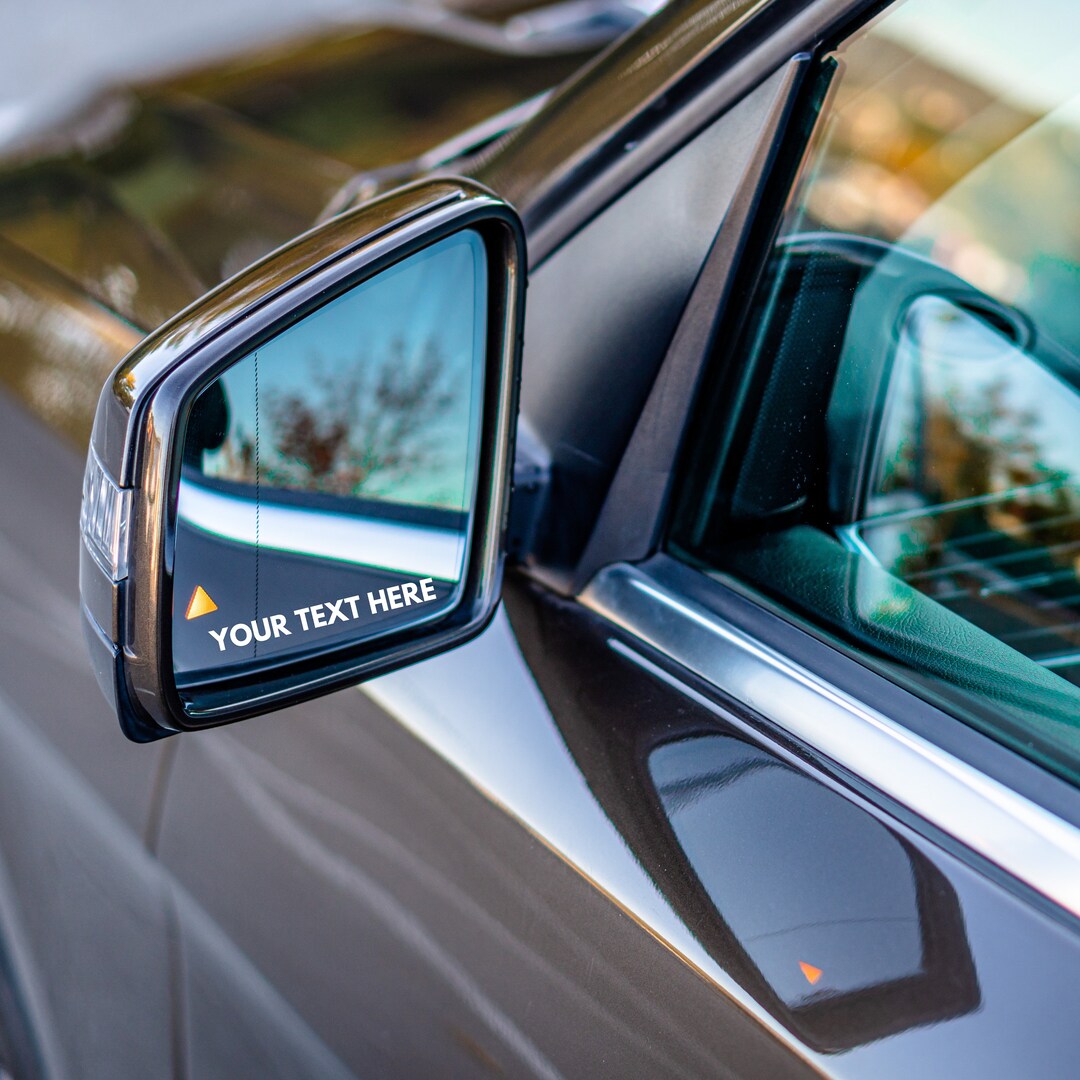 Car Mirror Sticker Mockup | Canva Template Bundle (digital Download) - Etsy