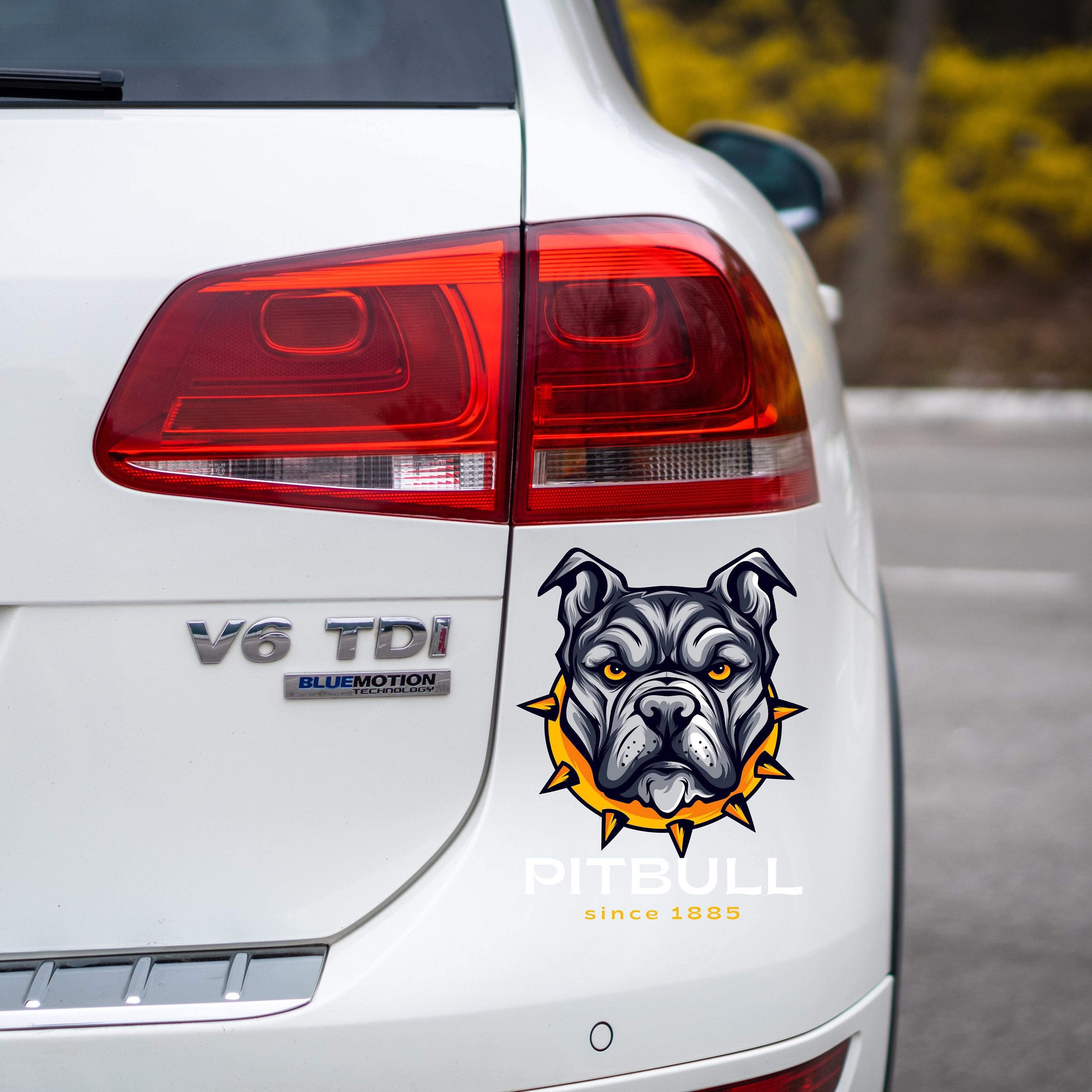 29 Window and Bumper Sticker Mockup Photos-truck Decal Mockup | Royalty ...