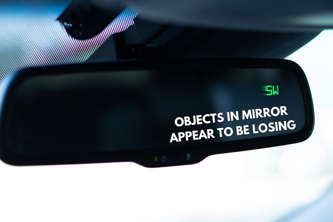 Car Rearview Mirror Mockup | Car Sticker Mockup for Mirror | Car Mockup ...