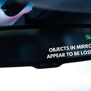 Car Rearview Mirror Mockup | Car Sticker Mockup for Mirror | Car Mockup ...