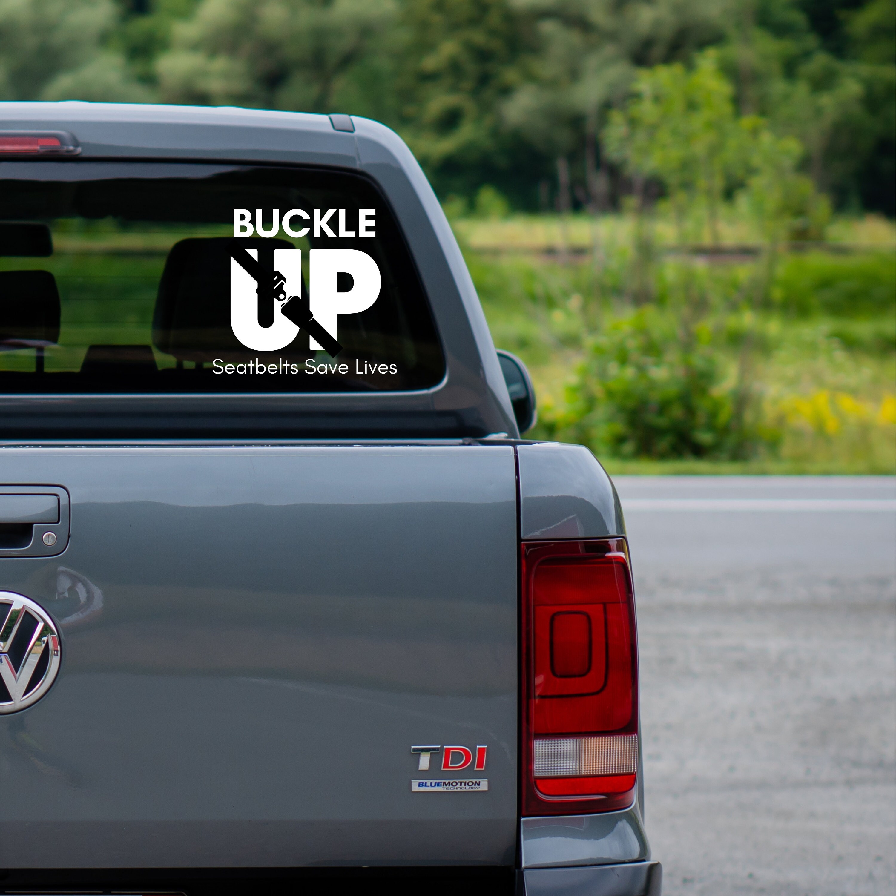 29 Window and Bumper Sticker Mockup Photos-truck Decal Mockup | Royalty ...