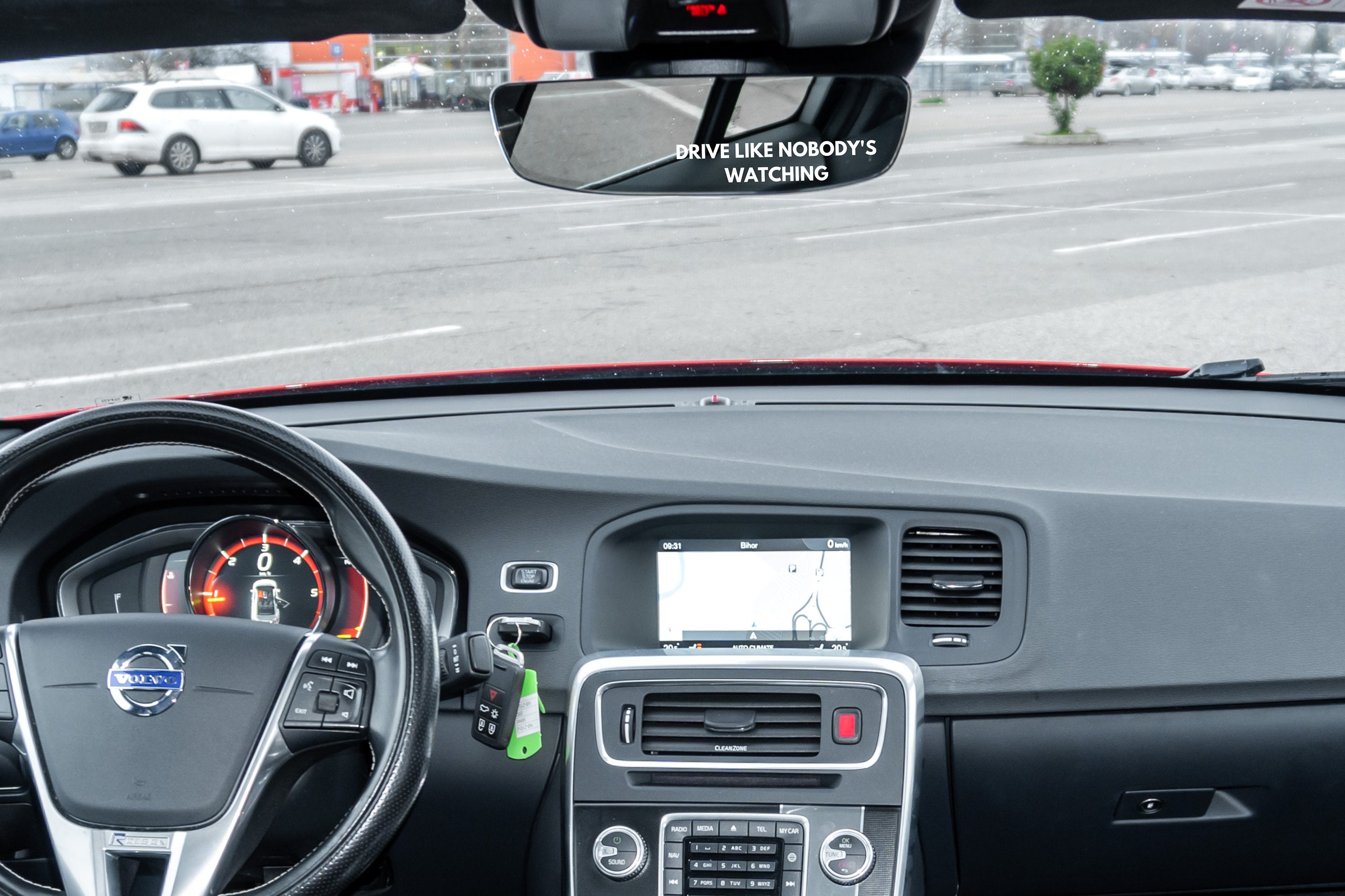 Car Rearview Mirror Mockup Car Sticker Mockup for Mirror Car Mockup ...