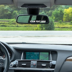 Car Rearview Mirror Mockup | Car Sticker Mockup for Mirror | Car Mockup ...