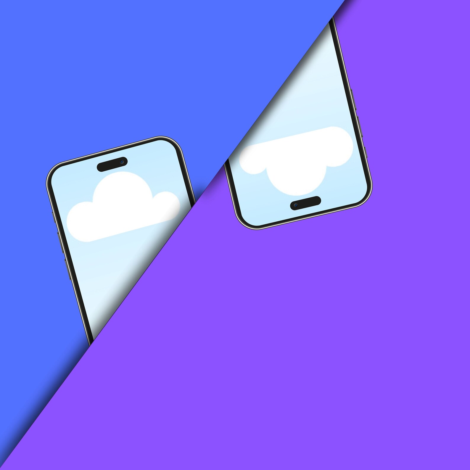 IPhone 15 Screen Mockup Bundle – Canva Drag & Drop Frames (digital ...
