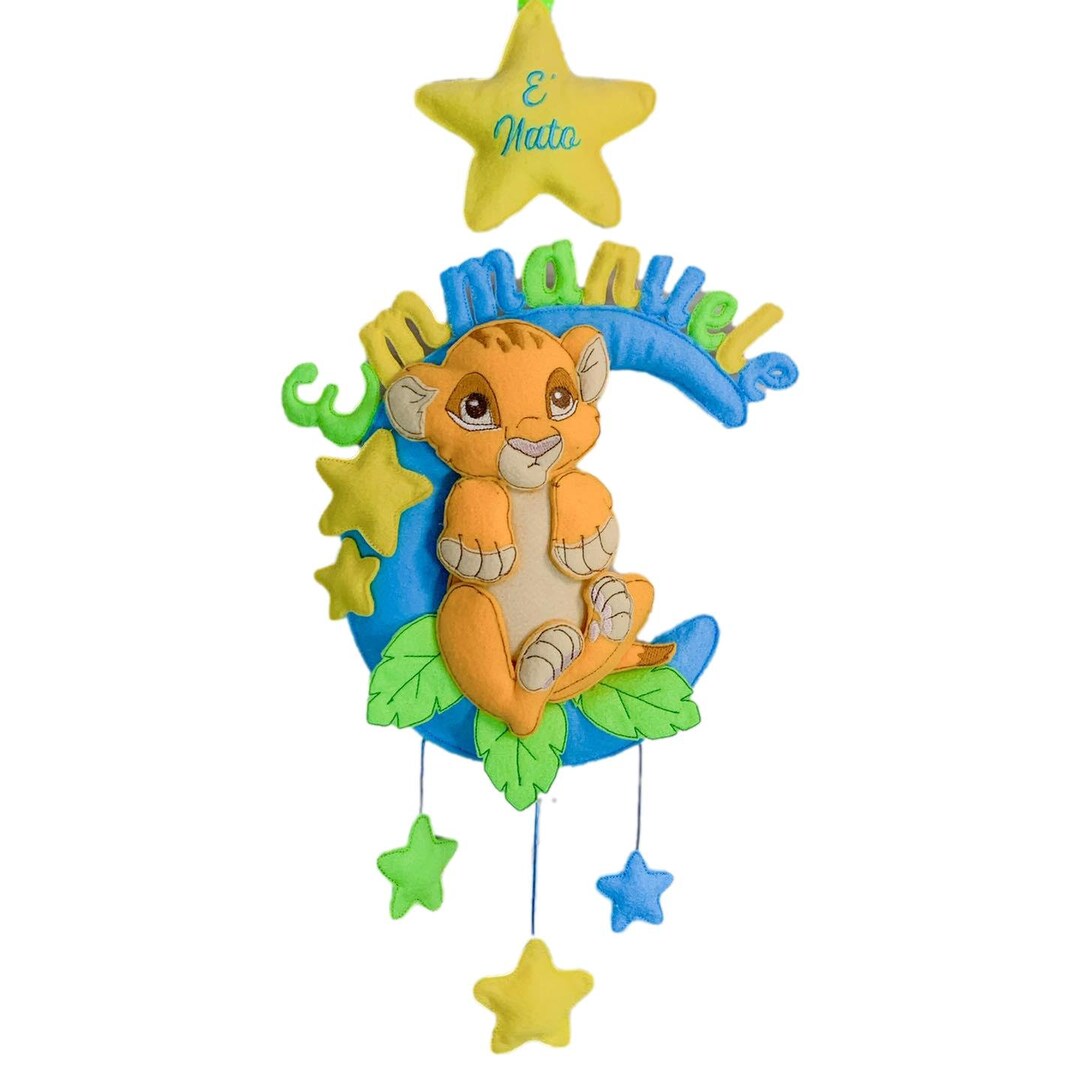 Simba Birth Bow Welcome Rosette Newborn Layette Corredinandia - Etsy