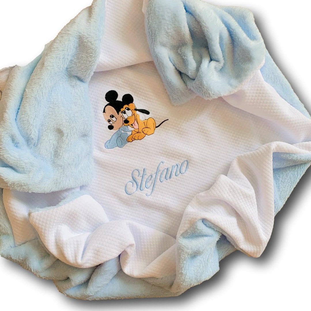 Baby Cot Cover Mickey Mouse and Pluto Wheelchair Blanket - Etsy