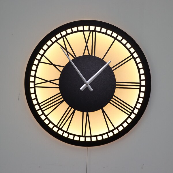 Wall Clock Unique - Etsy