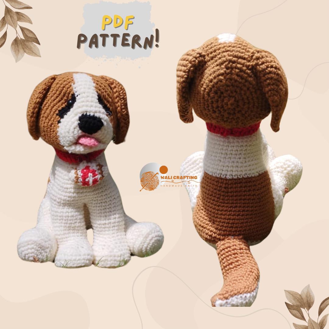 Beagle Dog Amigurumi Crochet Pattern -instant Download PDF File - Etsy