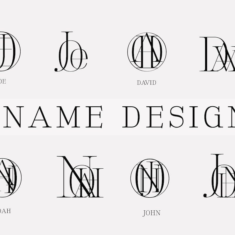 Monogram Design - Etsy