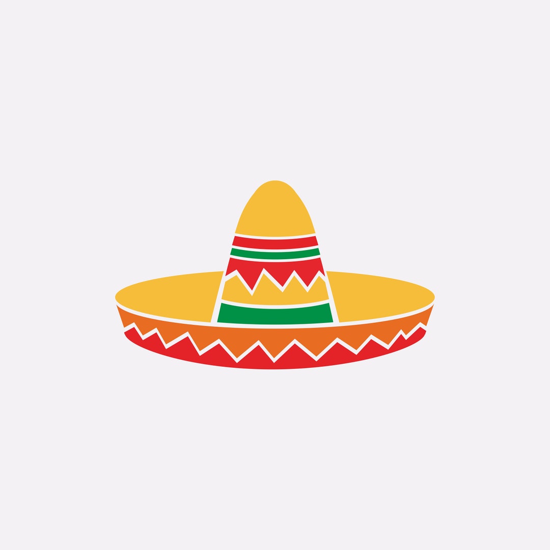Sombrero Svg - Cinco De Mayo - Instant Digital Download Cricut Png - Etsy