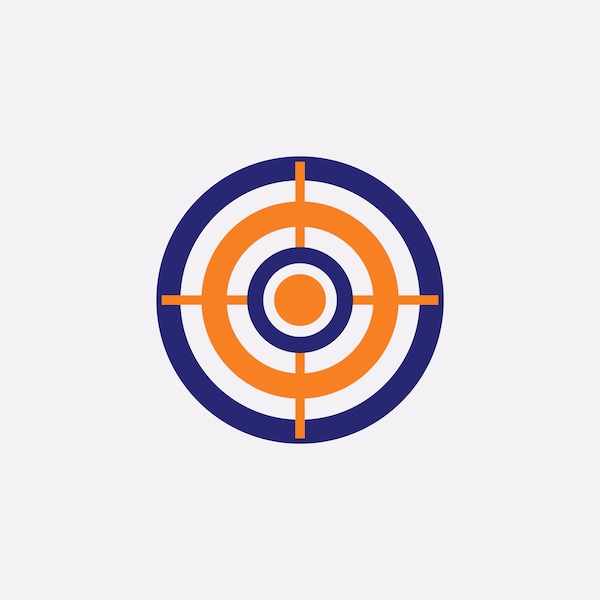 Nerf Target Svg Cut File - Etsy