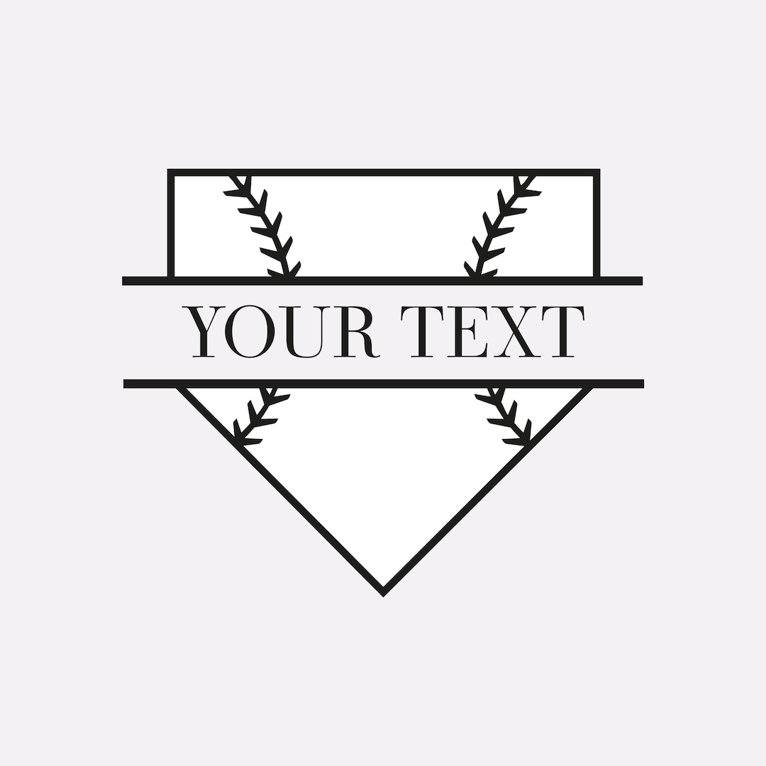 Baseball Custom Svg, Baseball Name Svg Diamond Field Svg, Home Plate ...