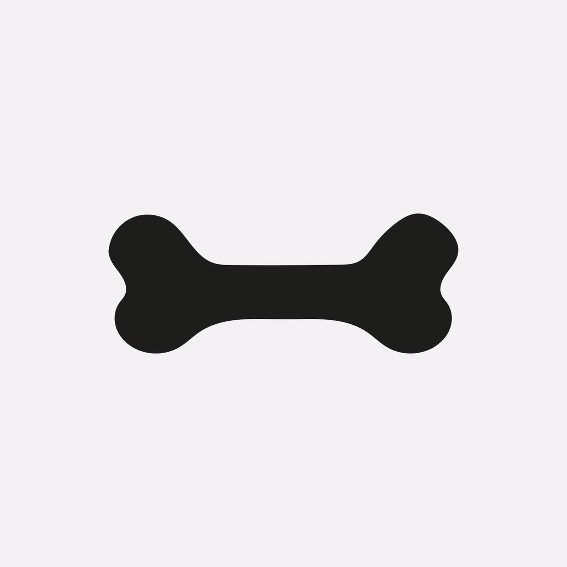 Dog Bone Svg. Vector Cut File, Dog Bone Cricut, Stencil, Decal, Vinyl ...