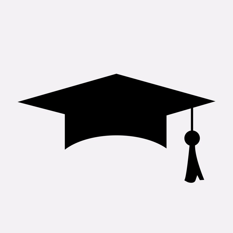 Graduation Cap With Tassel SVG, Graduation Cap Png, Scholl Clipart ...