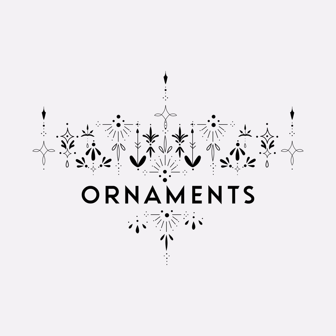 Decorative PNG Stamps | Ornamental SVG Stamps | Mandala PNG Stamps ...