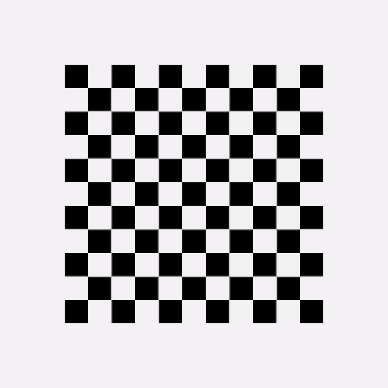 Checkerboard Pattern SVG, PNG, Transparent Background, Instant Digital ...