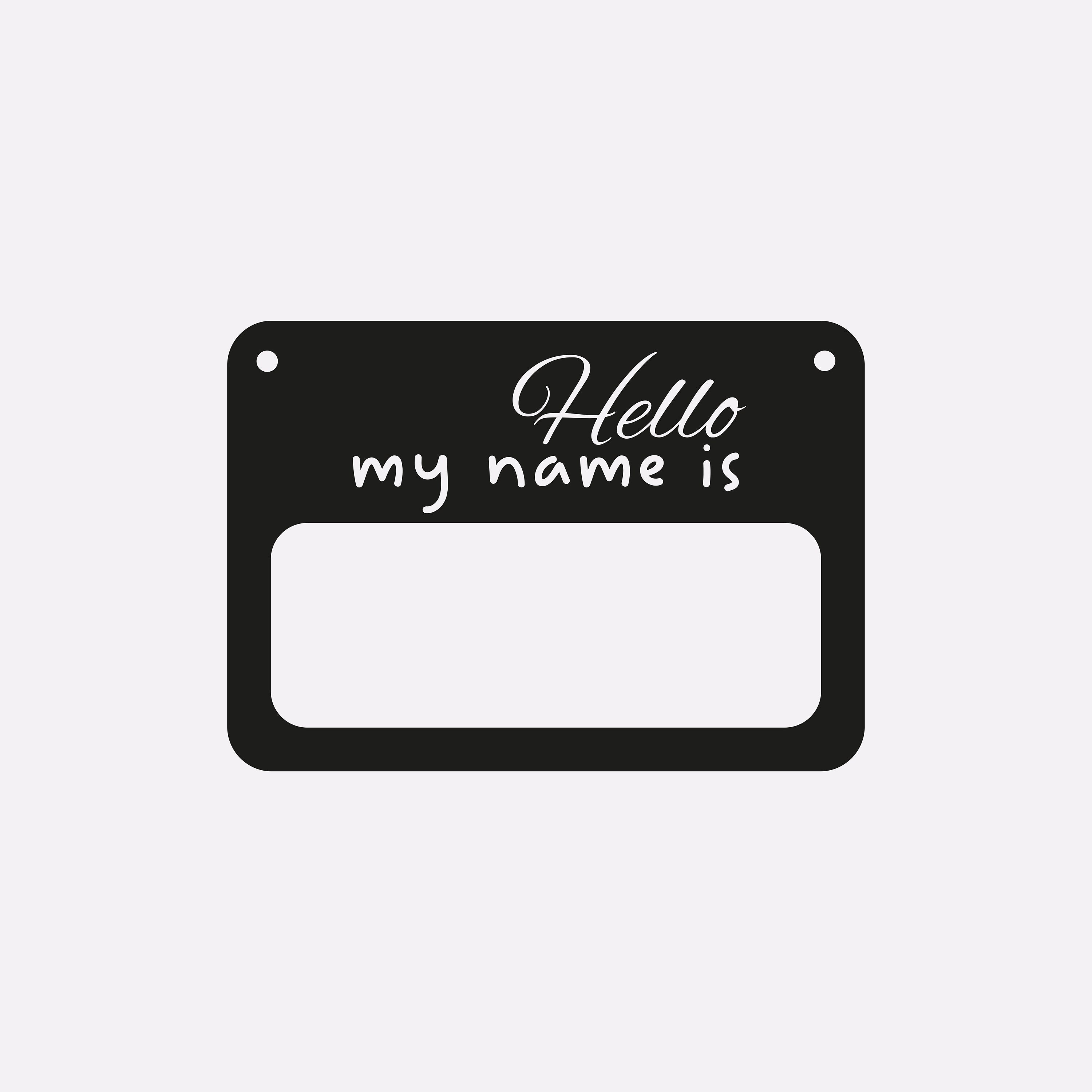 Hello My Name is Svg Name Tag Svg Hello Svg Baby Svg Newborn Svg Pat ...