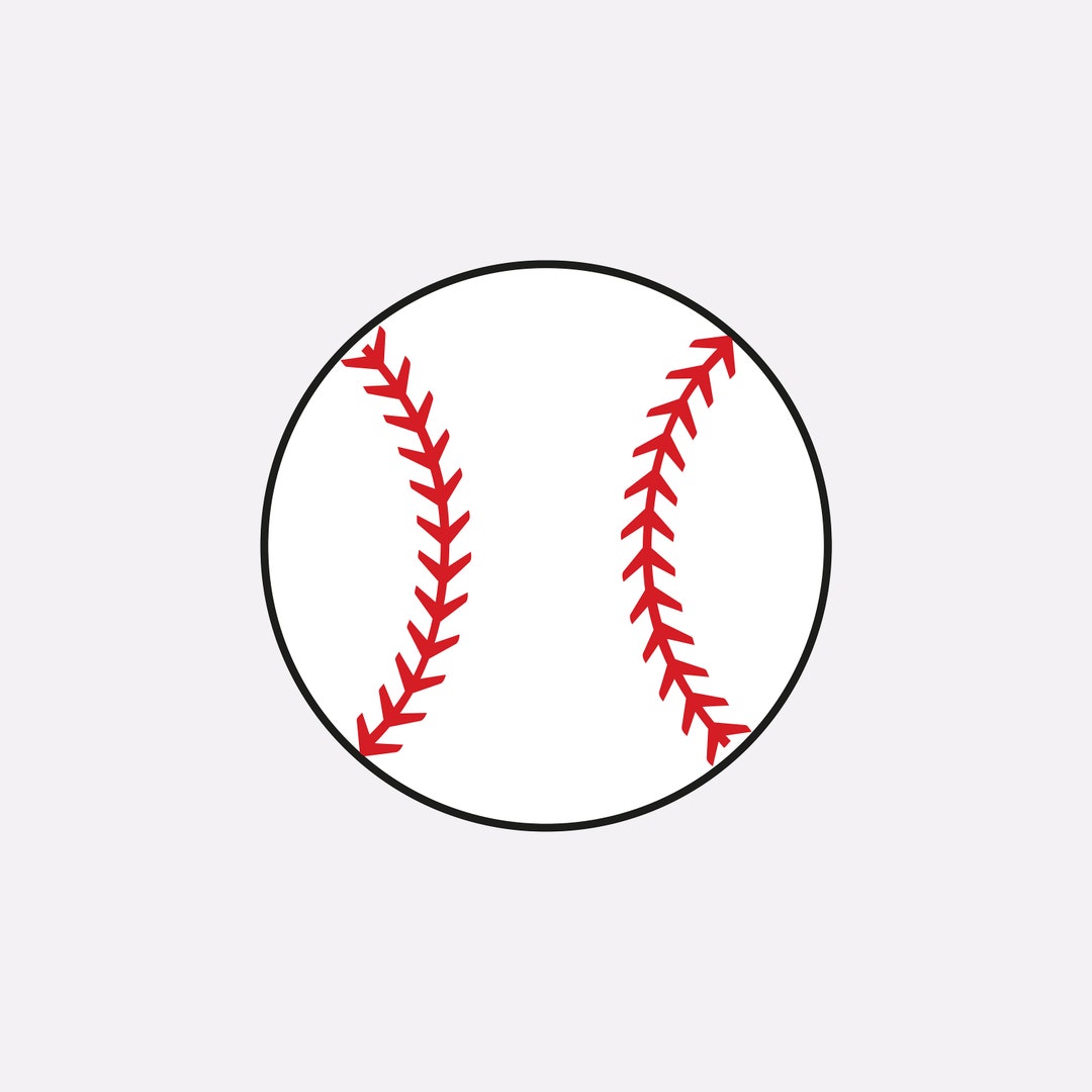 Baseball Ball Svg, Baseball Laces Svg, Baseball Svg, Baseball Stitches ...