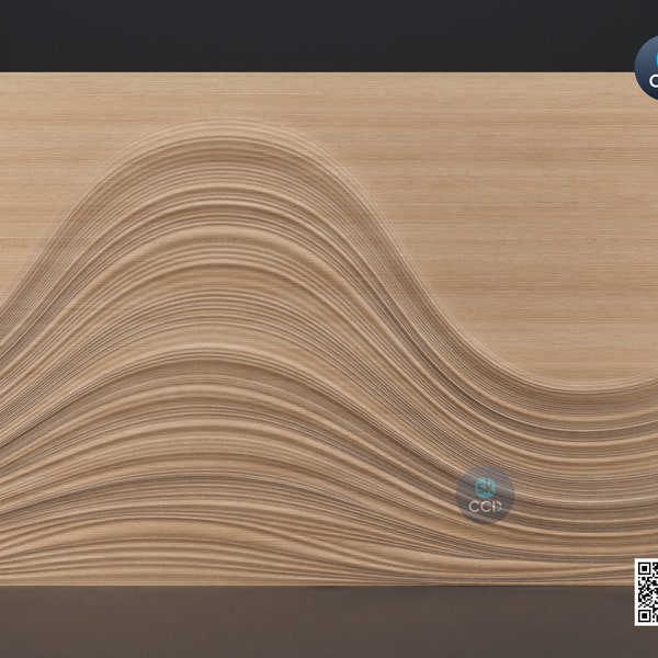 3d Wave Stl File for Cnc - Etsy