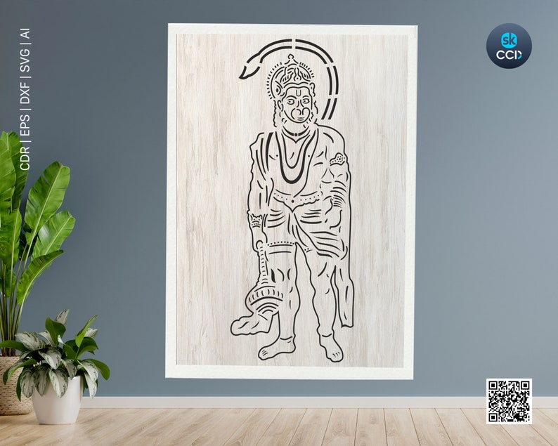 Indian God Lord Hanuman Hanuman Laser Cutting Design - Etsy