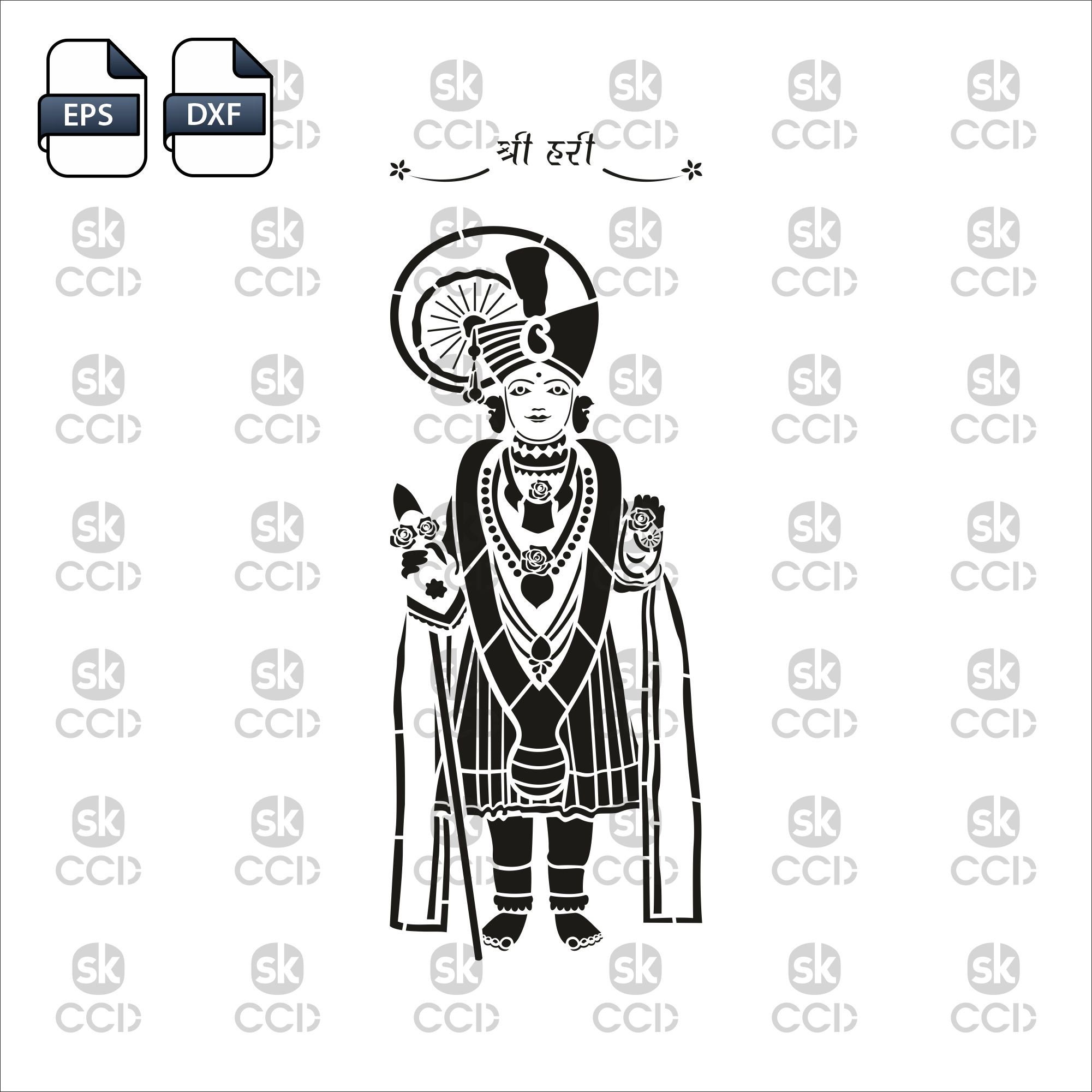 Swaminarayan Wall Art Indian God Laser Cutting Design - Etsy Australia