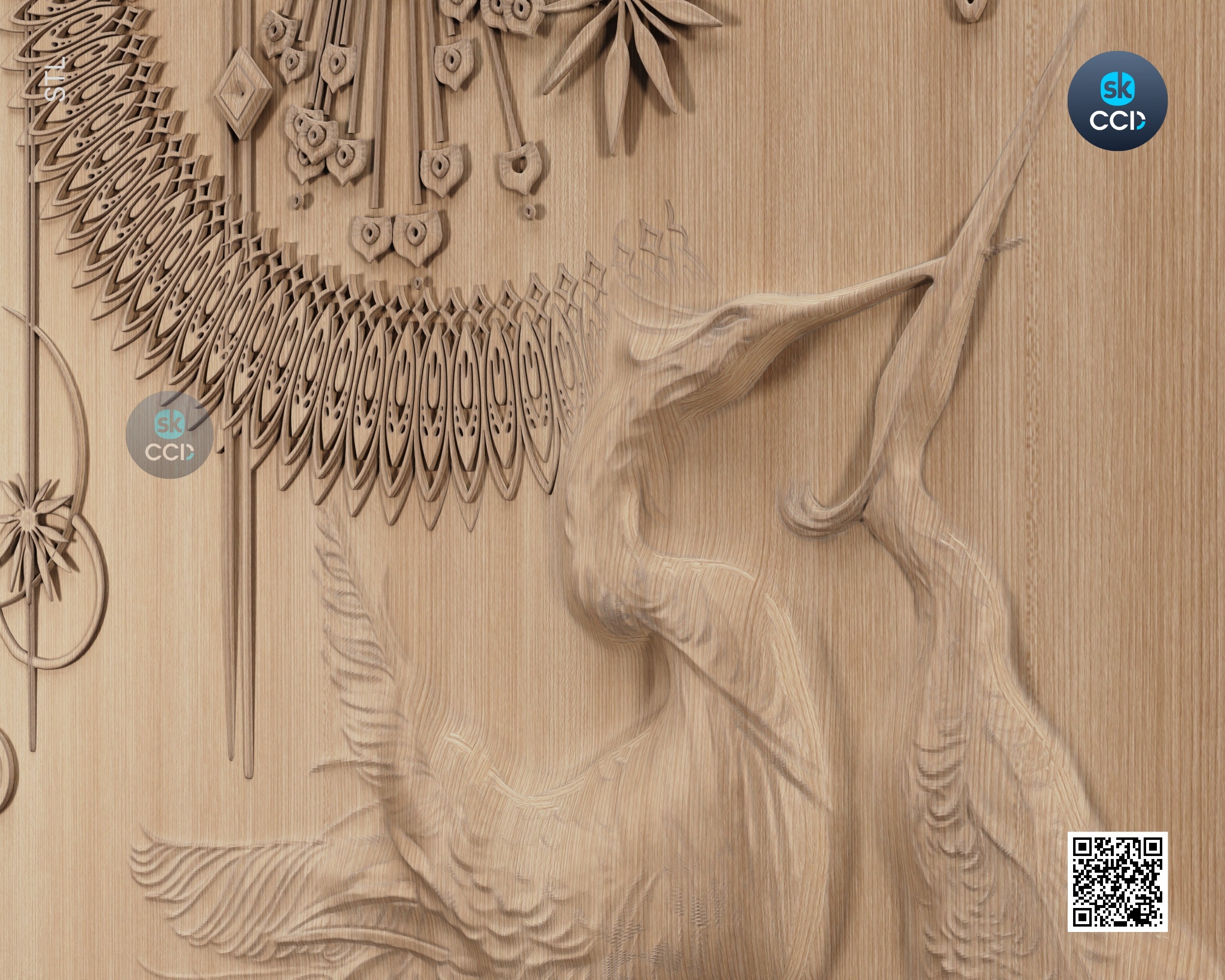 Wood Wall Art, Spirit STL Model, CNC Router Carving Artcam File, Wall ...