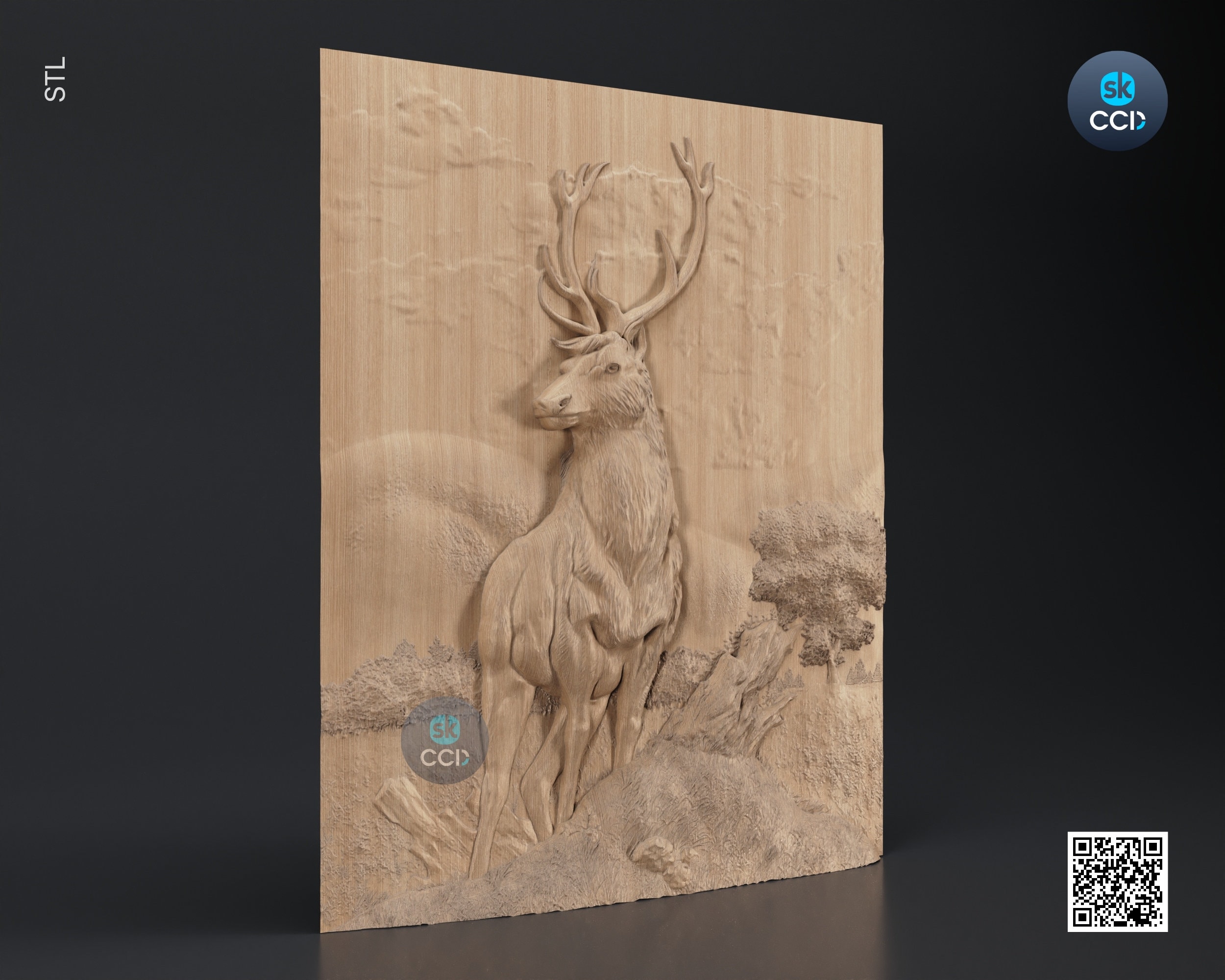 Wood Wall Art, Wisdom STL Model, CNC Router Carving Artcam File, Wall ...