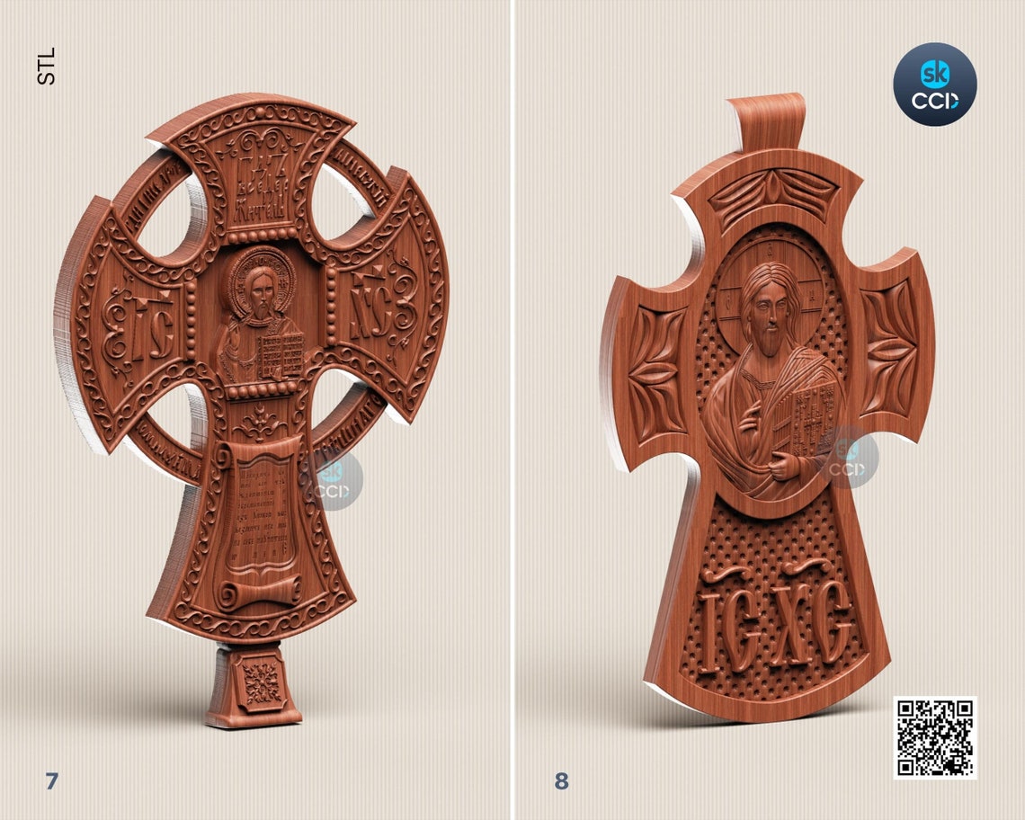 Cross Stl 3D STL File for Cnc and 3D Printer Jesus Cross Set - Etsy UK