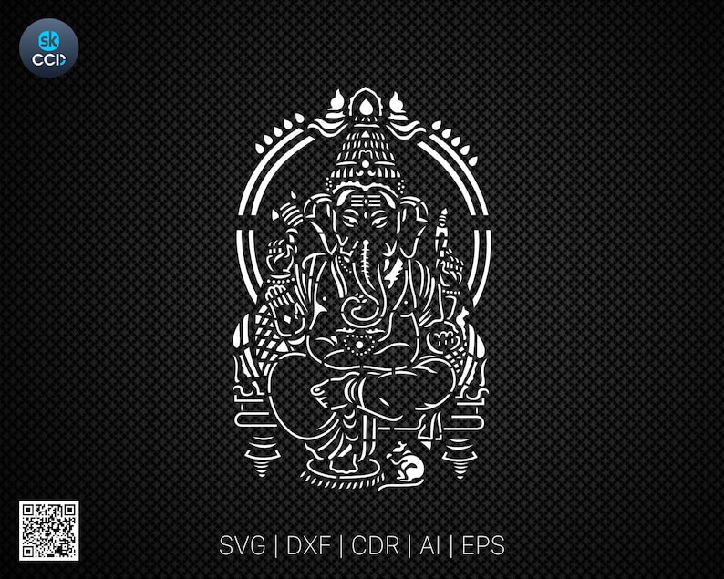 Buy Lord Ganesh Ganesha Laser Cutting Design Dxf File Laser Cut Design ...