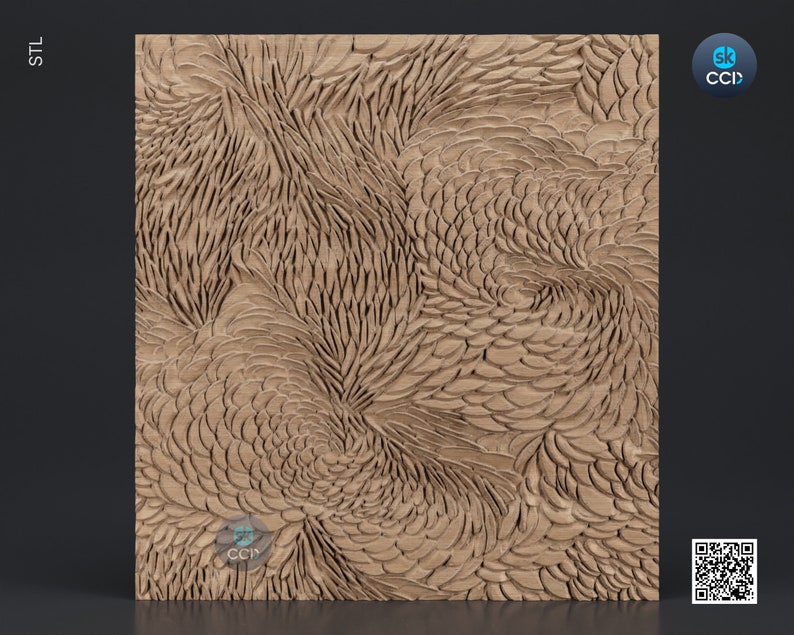 Wood Wall Art Falcon STL Model CNC Router Carving Artcam - Etsy