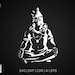 Buy Indian God | Lord Shiv | Shiva | Laser Cutting Design | DXF Vector ...