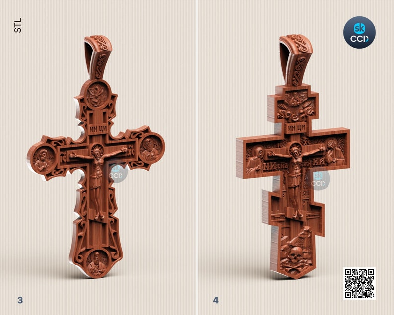 Cross Stl 3D STL File for Cnc and 3D Printer Jesus Cross Set - Etsy Israel