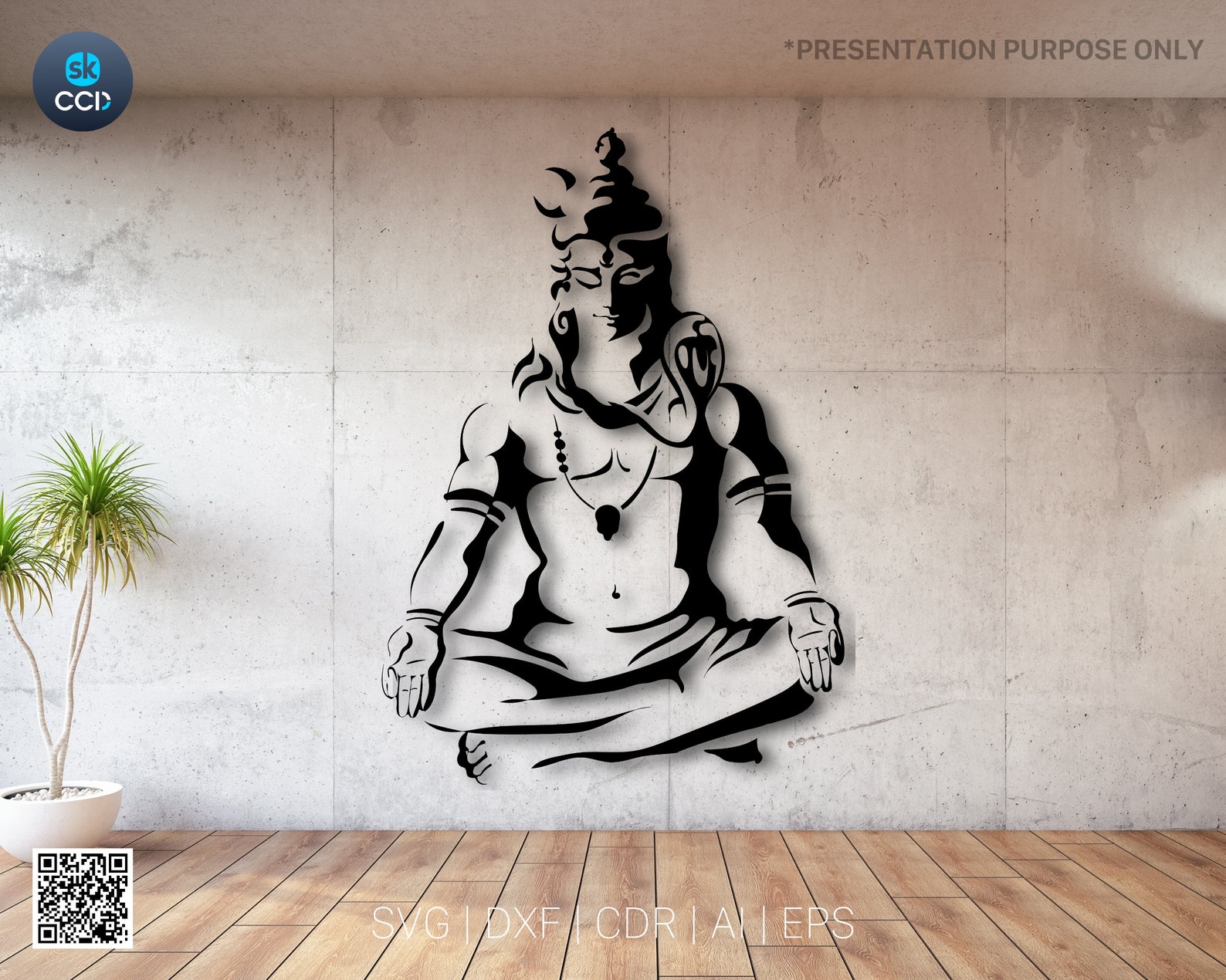 Indian God | Lord Shiv | Shiva | Laser Cutting Design | DXF Vector ...