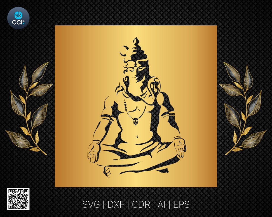 Buy Indian God | Lord Shiv | Shiva | Laser Cutting Design | DXF Vector | Cnc Instant Download ...