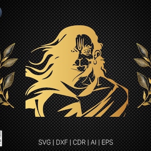 Indian God | Lord Hanuman | Hanuman | Laser Cutting Design | DXF Vector ...