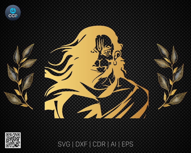 Buy Indian God Lord Hanuman Hanuman Laser Cutting Design Online in ...