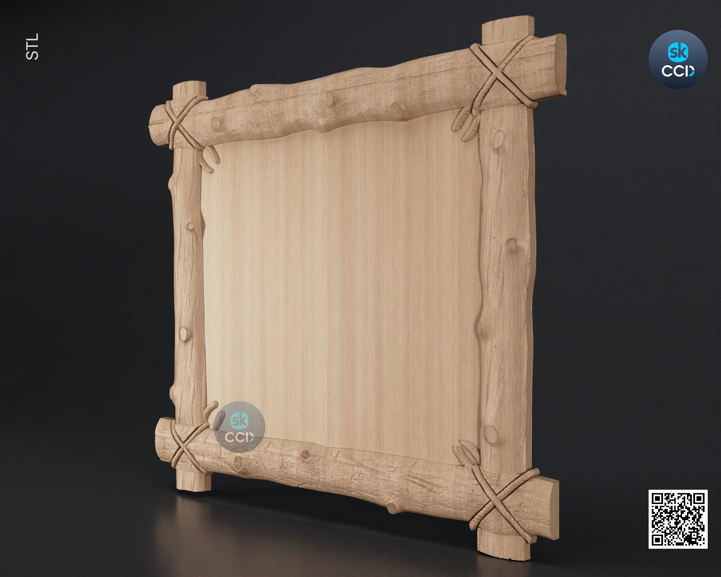 Carved Frame STL 3D Model, Carvign Frame, CNC Router Carving Artcam ...