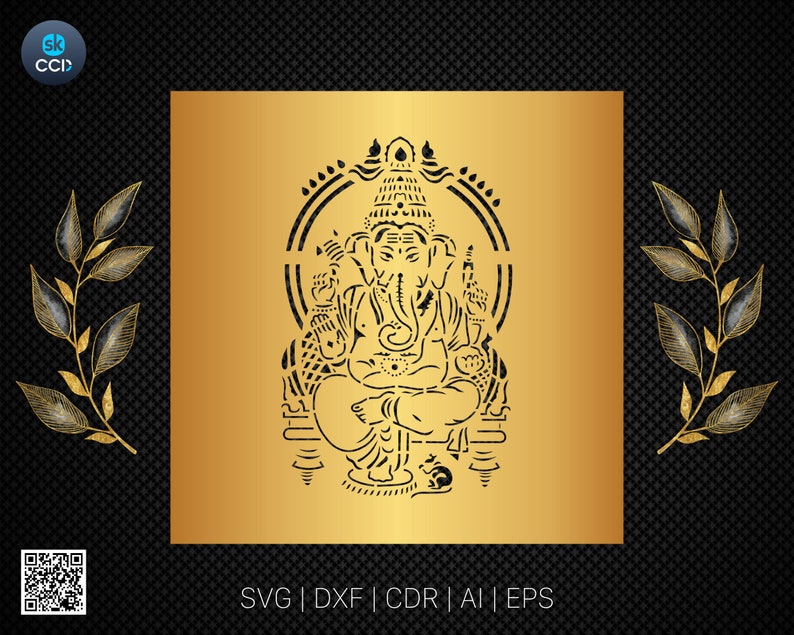 Buy Lord Ganesh | Ganesha | Laser Cutting Design | Dxf File | Laser Cut ...
