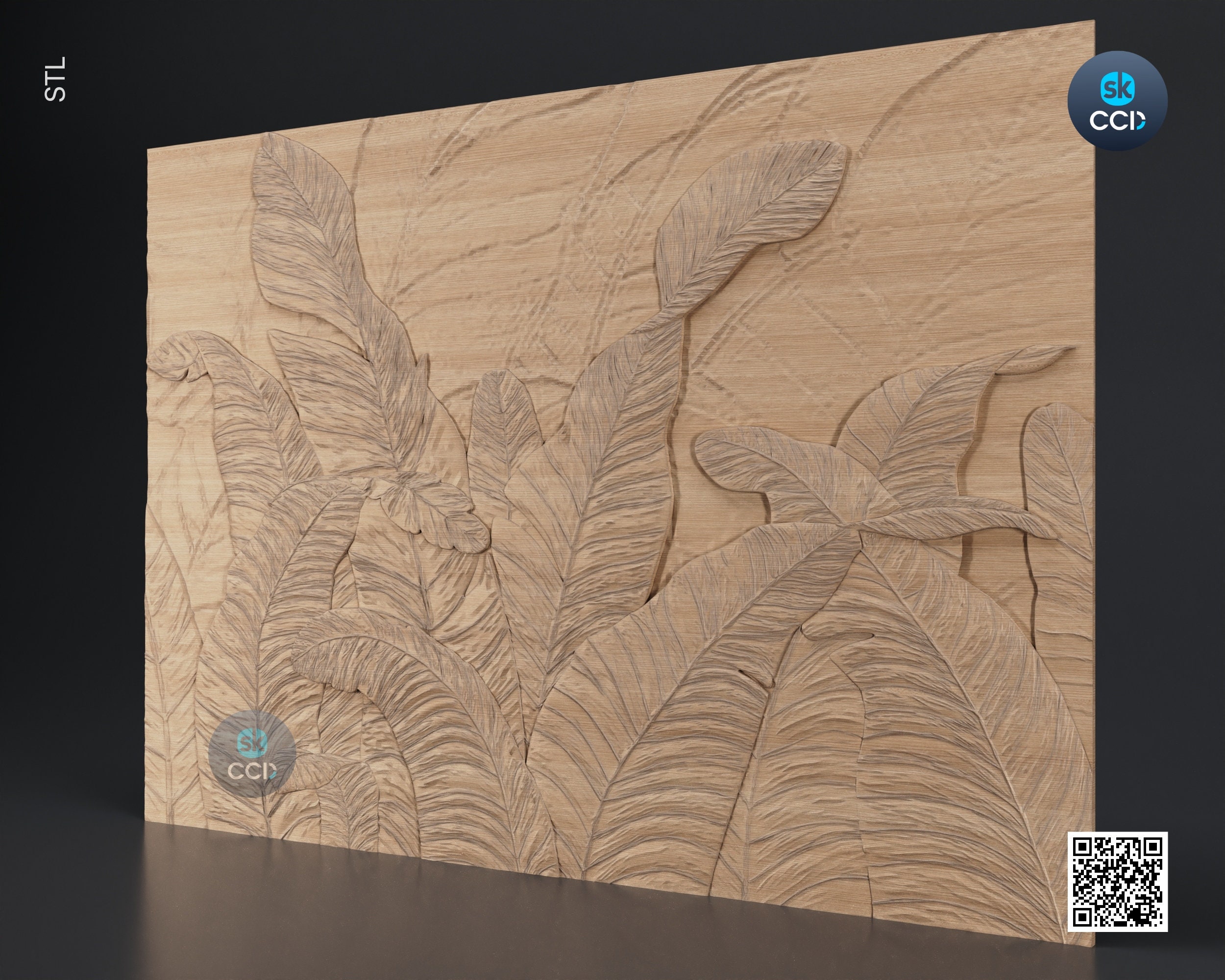 Wood Wall Art, Jungle STL Model, CNC Router Carving Artcam File, Wall ...