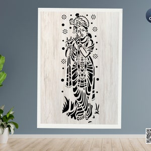 Buy Krishna | Lord Krishna Indian God | Krishna Wall Decor | Laser ...