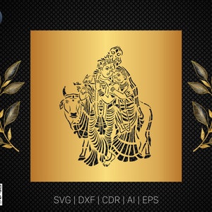 Buy Radha Krishna | Indian God | Radha Krishna Wall Decor | Laser ...