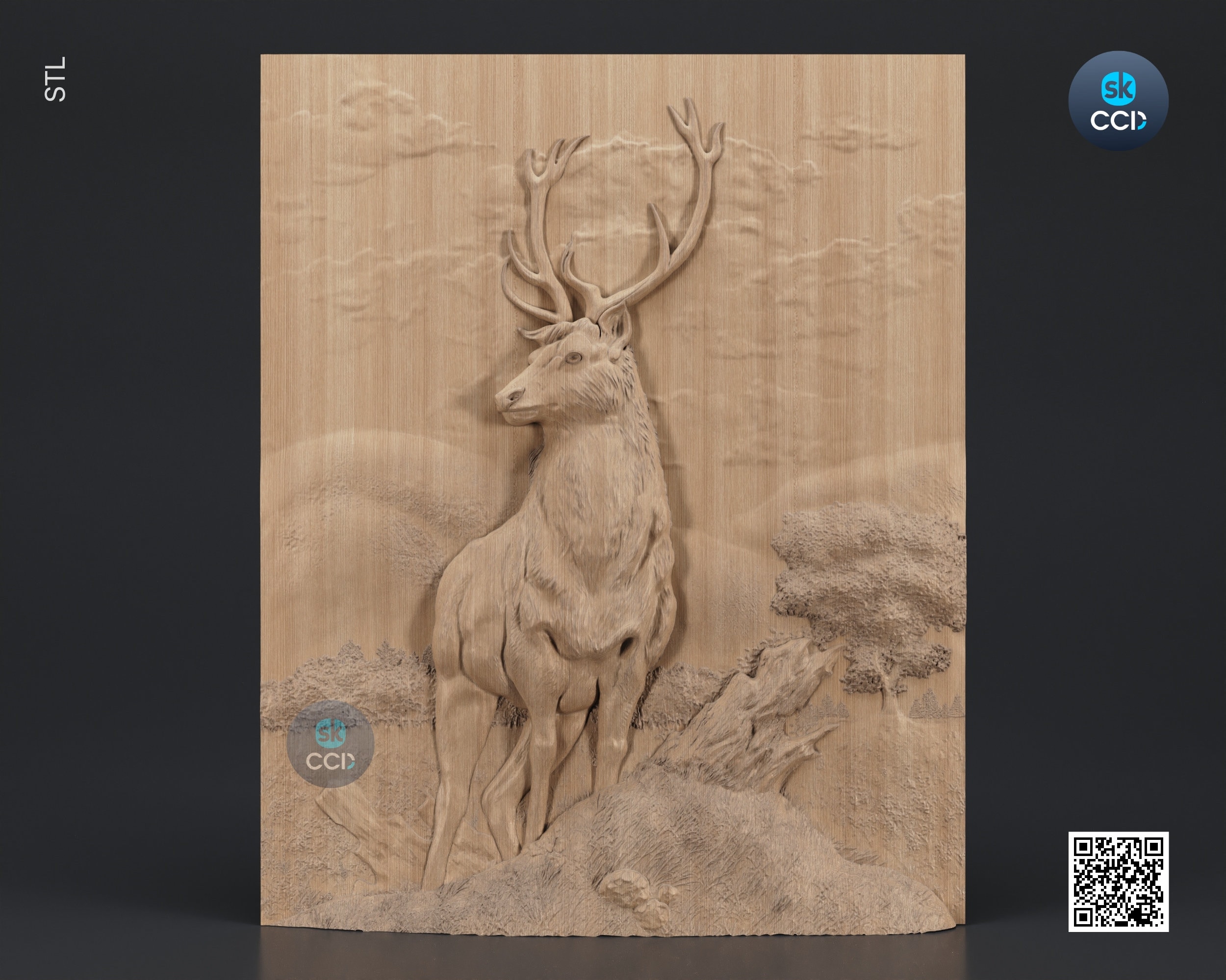 Wood Wall Art, Wisdom STL Model, CNC Router Carving Artcam File, Wall ...