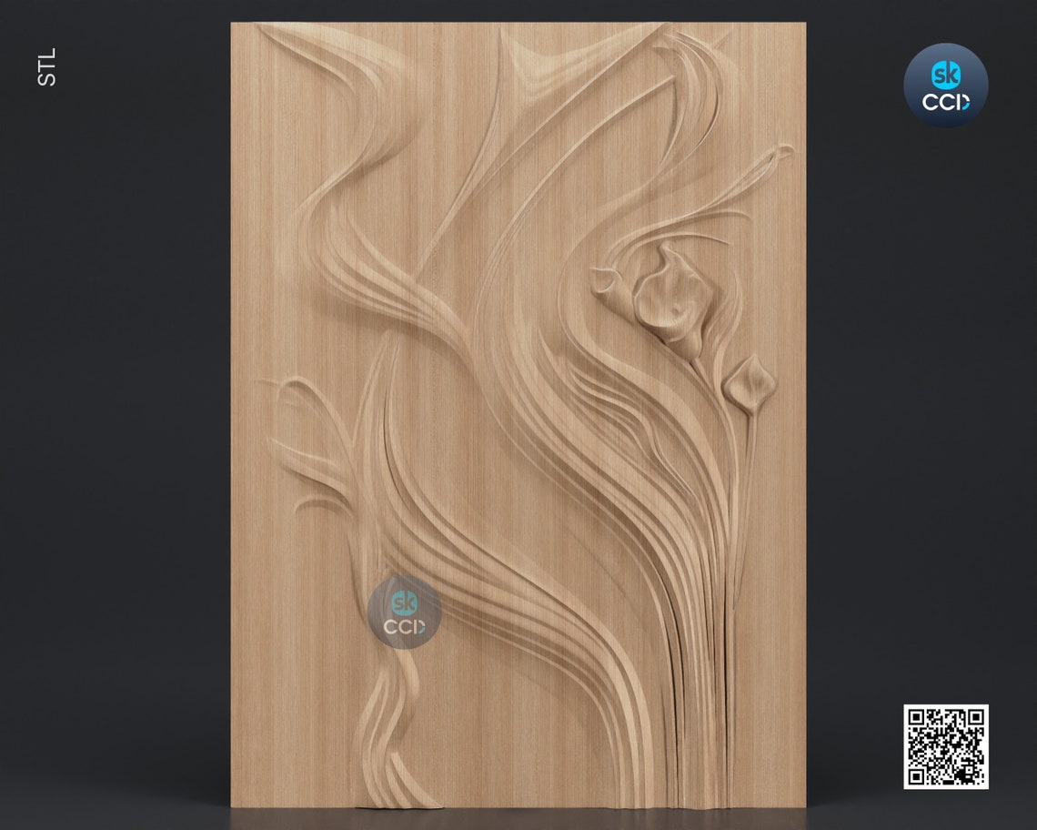 Wood Wall Art, Kala STL Model, CNC Router Carving Artcam File, Wall ...