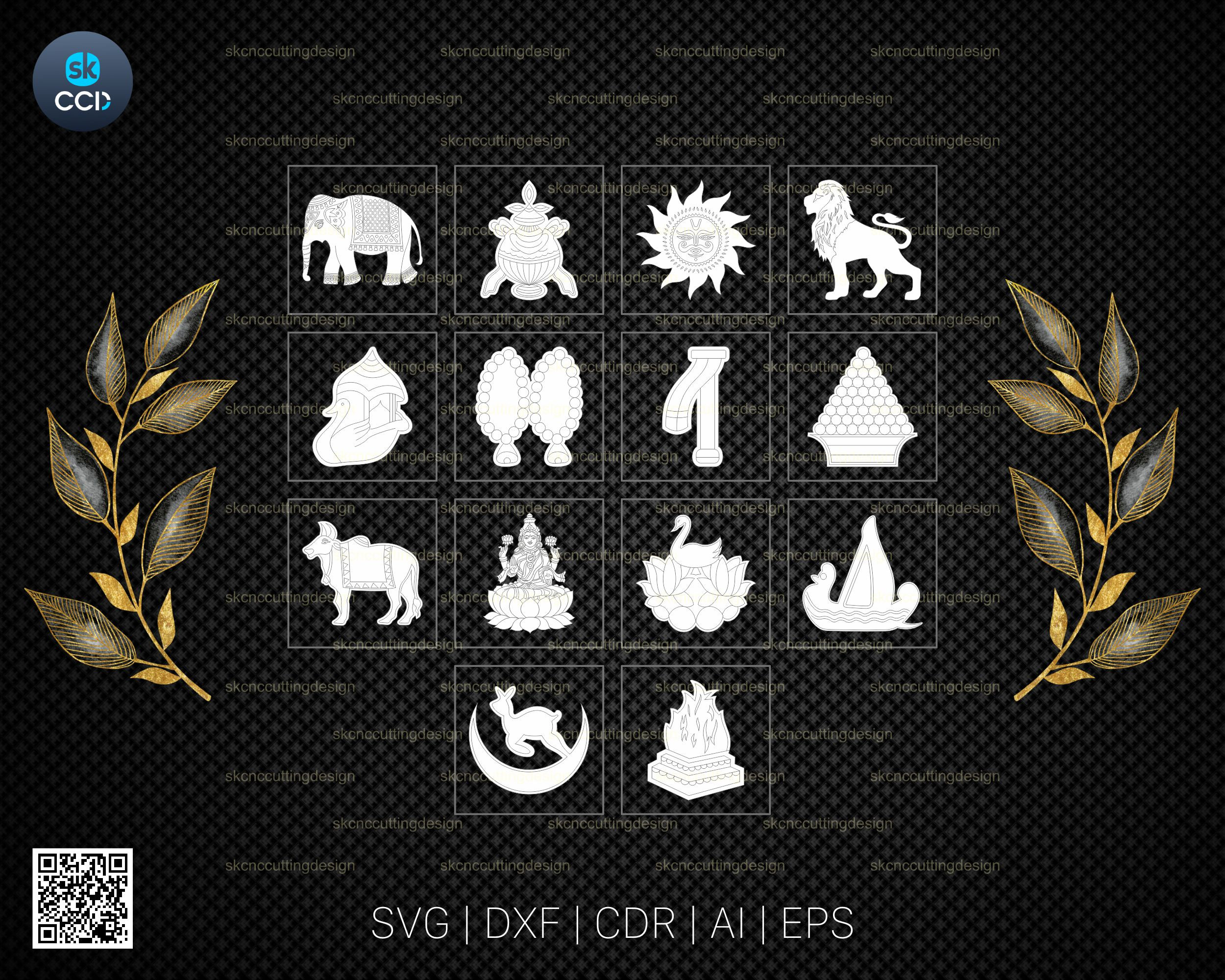 Buy Jain Namokar Mantra Jainisam Navkar Mantra Vector Design for Laser ...