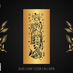 Buy Krishna | Lord Krishna Indian God | Krishna Wall Decor | Laser ...