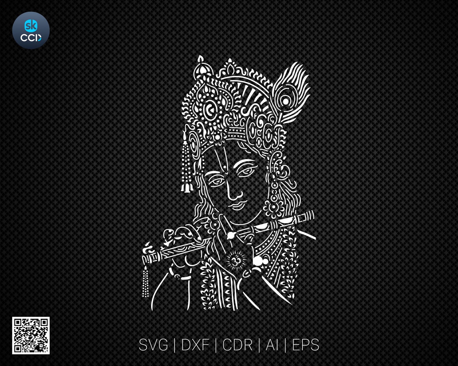 Krishna Lord Krishna Indian God Wall Décor Laser Cutting - Etsy
